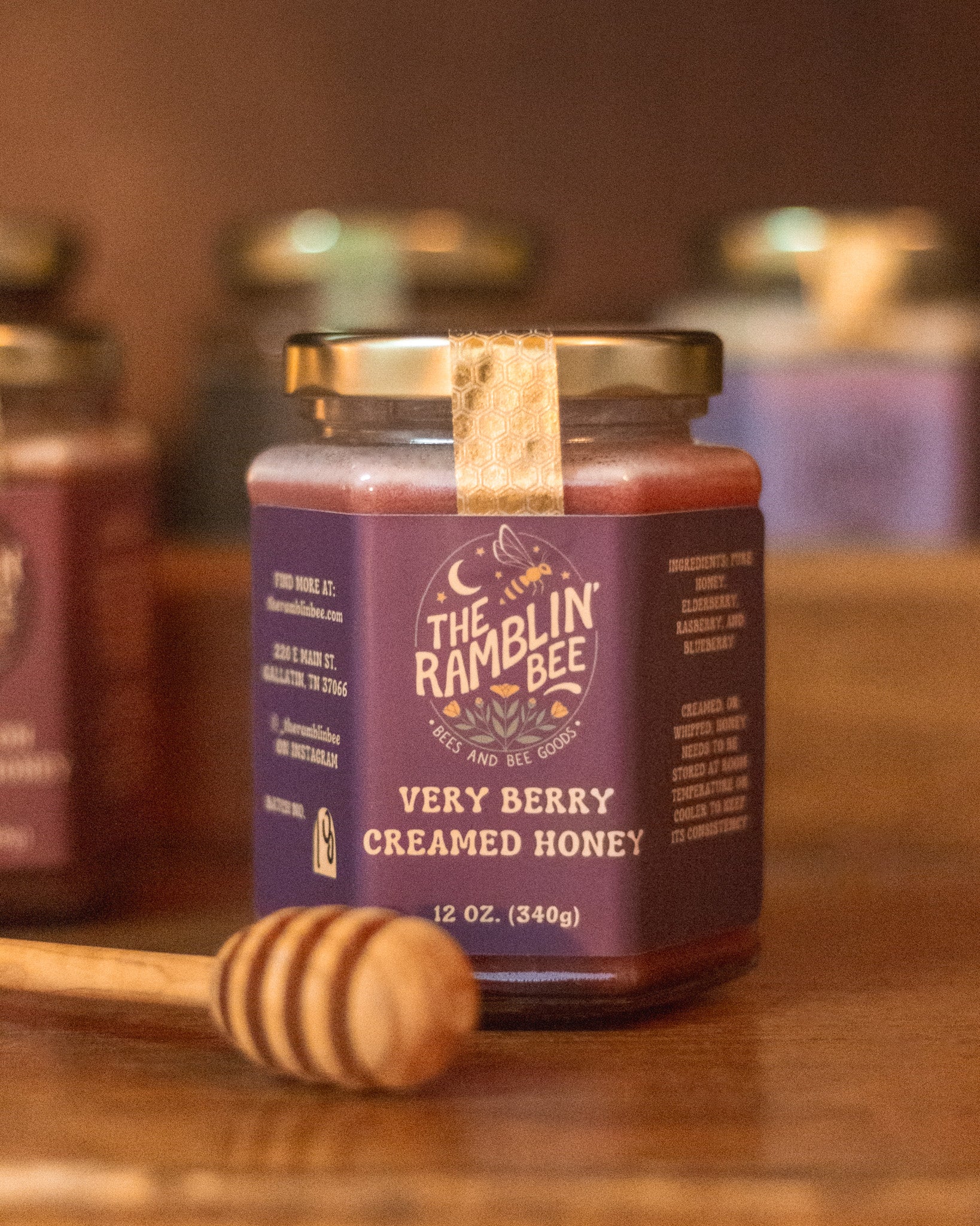 Honey berry bee | Vscake.ru